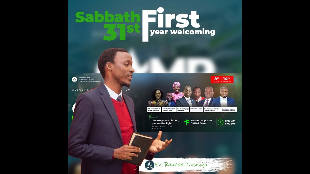 FIRST YEAR WELCOMING SABBATH - YouTube