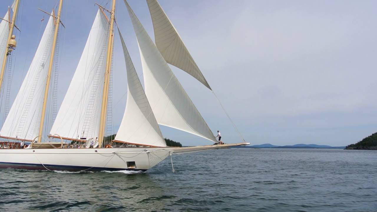Sailing in Bar Harbour - YouTube