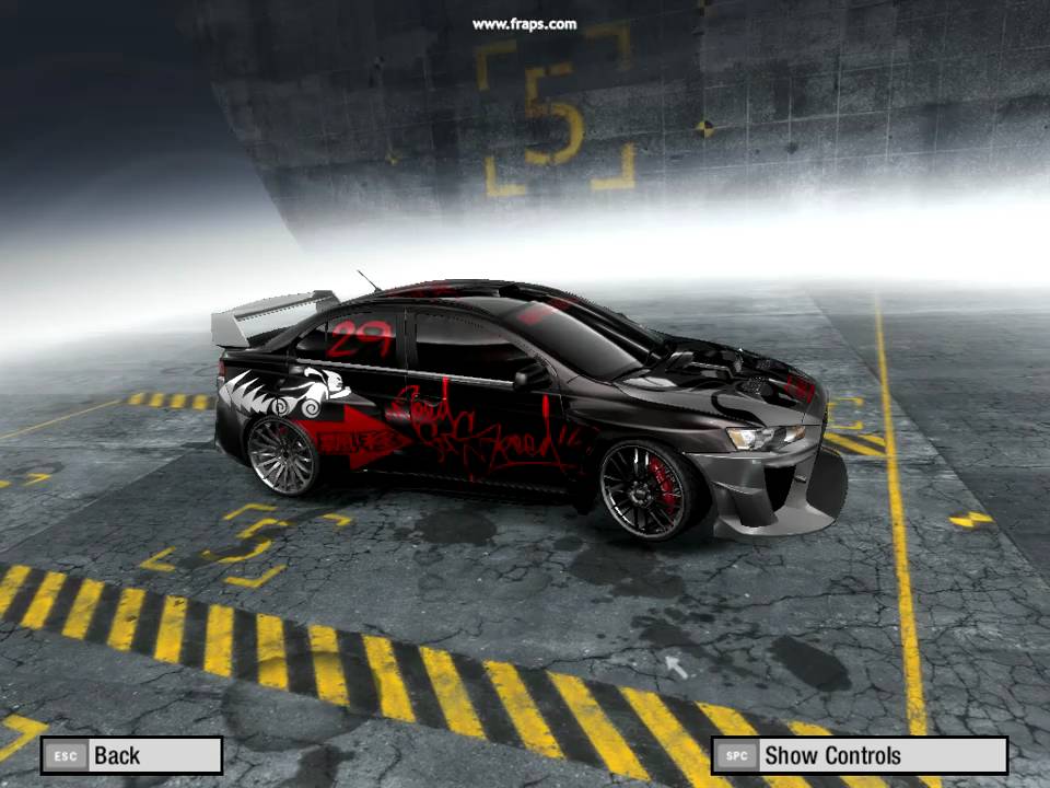 Need for Speed Pro Street ; Lancer evo - YouTube