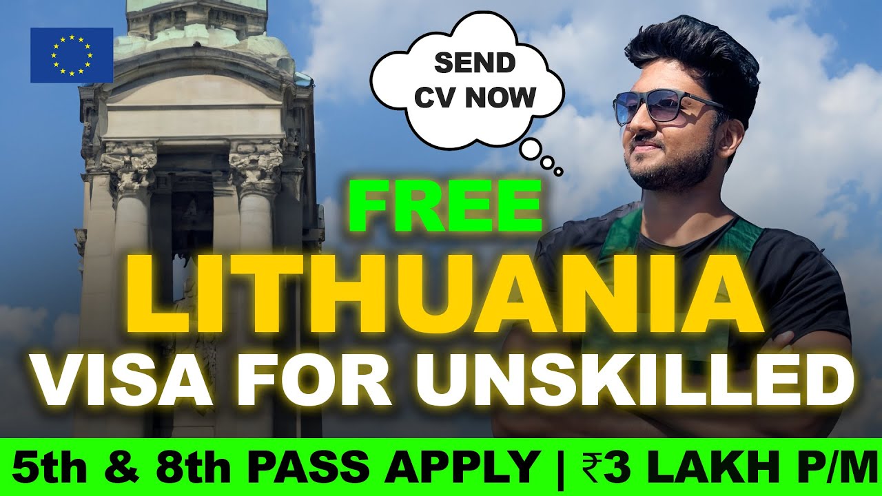 Lithuania Work Permit Visa 2024 | Lithuania Work Visa Apply Online Full Process | Jobs in ...