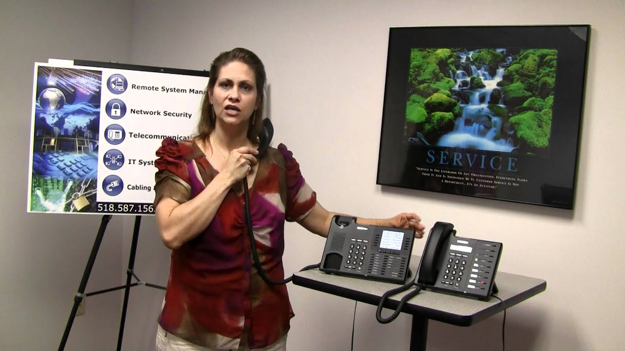 How to use the Conference Call Key feature on an iwatsu Phone System by ...