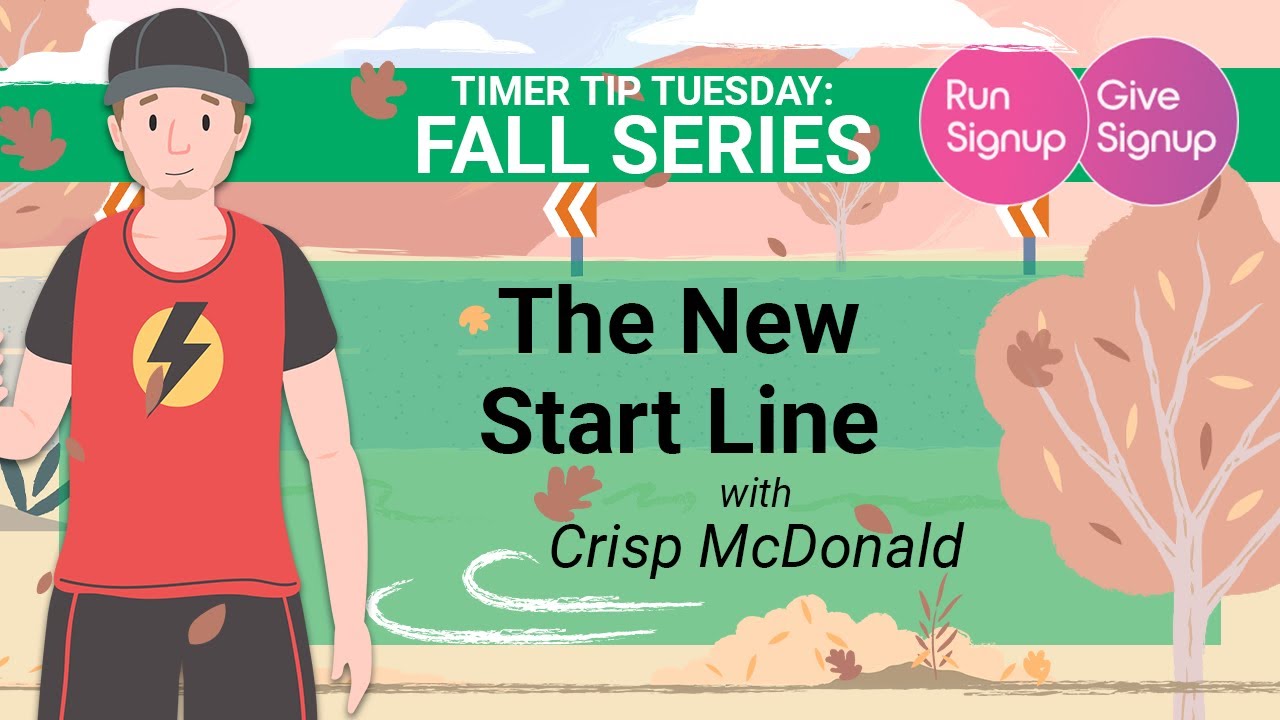 Timer Tip Tuesday: Fall Series - The New Start Line - YouTube