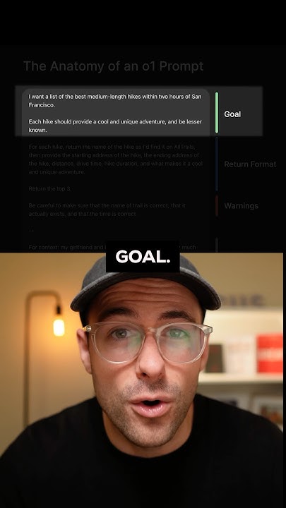 The perfect prompt structure for OpenAI’s o1 model - YouTube
