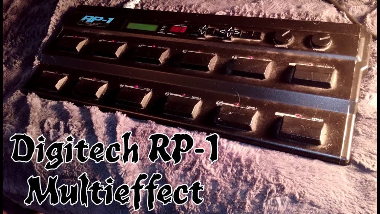 Digitech RP-1 | GEAR DEMOS - YouTube