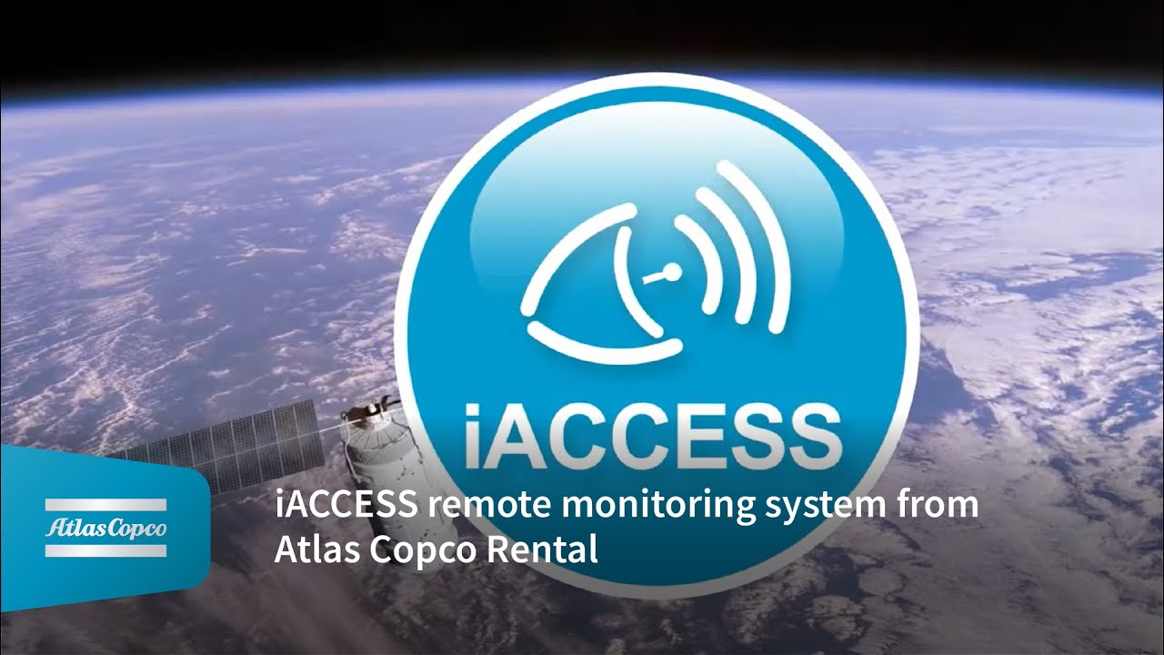 iACCESS remote monitoring system from Atlas Copco Rental - YouTube