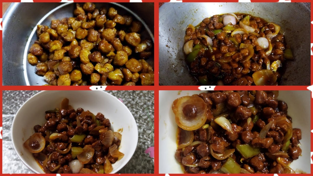 Chilly Soyabin Recipe/Soya Chilly Recipe # Daily vlog # Cooking vlog ...