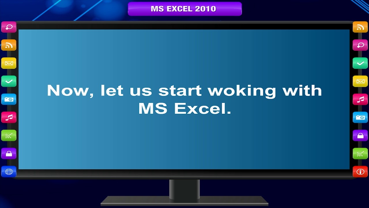 MS EXCEL 2010 class-5 - YouTube
