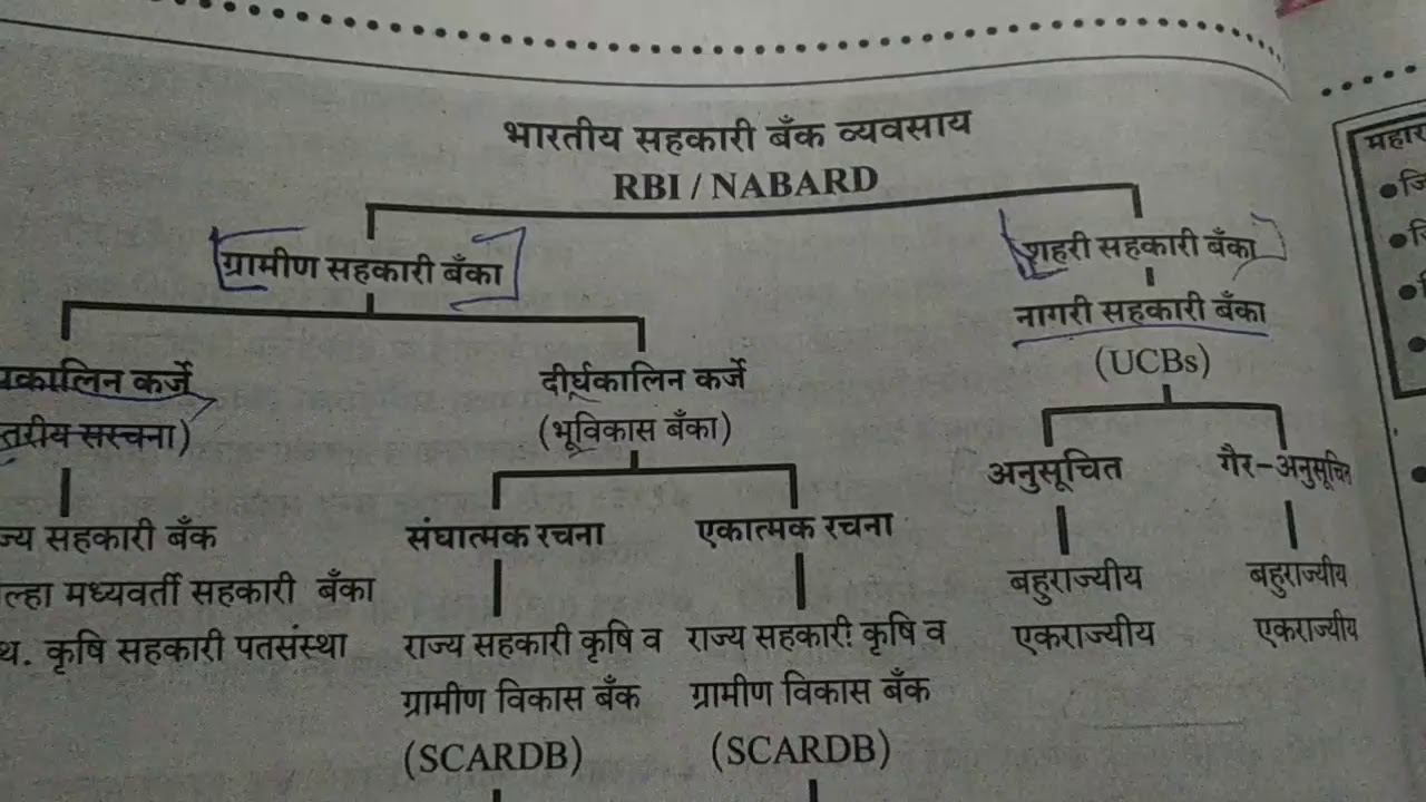 Mpsc Economics! भारतीय सहकारी बँकेचे Structure - YouTube