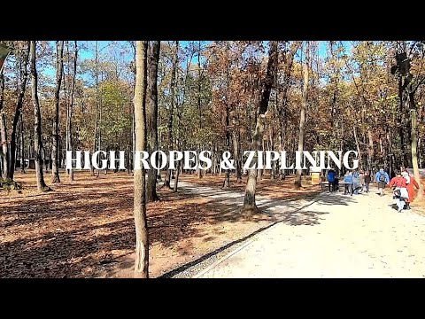 High Ropes and Zip Lining in Bucharest, Romania | Bucharest Bachelor ...
