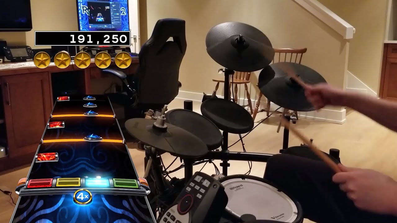 Wonderwall by Oasis | Rock Band 4 Pro Drums 100% FC - YouTube