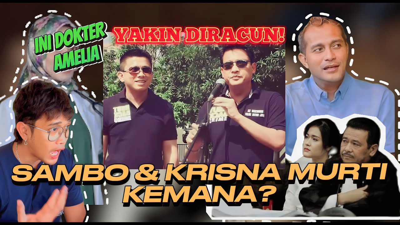 WAJAH ASLI DR AMELIA SAKSI MIRNA? SAMBO DAN KRISNA MURTI BUKA SUARA ...