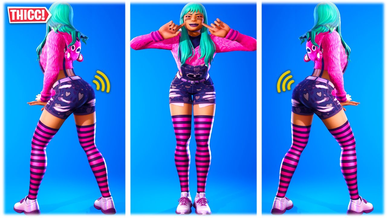 THICC 'SYD' SKIN SHOWCASED WITH LEGENDARY DANCES & EMOTES 😍 ️ - YouTube