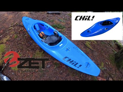 Zet Kayaks CHILI- "first" paddle - YouTube