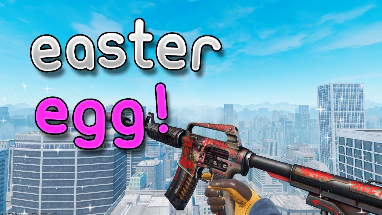 Easter Egg on a M4A1-S Night Terror in CS2! - YouTube