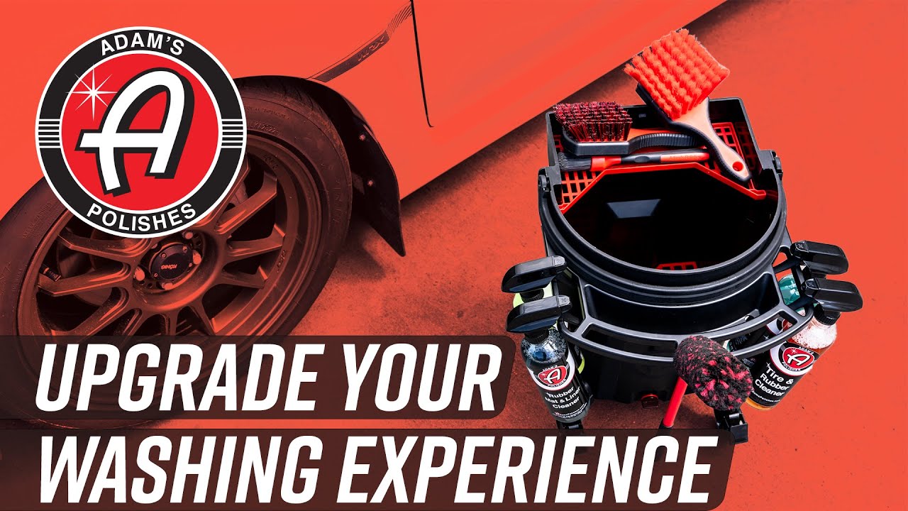 Upgrade Your Washing Experience with Adam's Premium Detailing Bucket ...