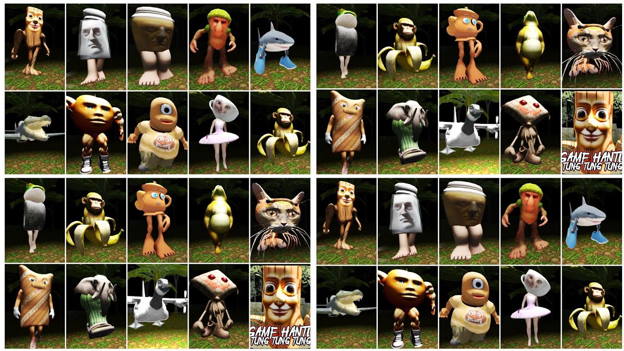 New Update All Chapter Mode 1 | Hantu Tung Tung Tung Sahur 3D Full ...