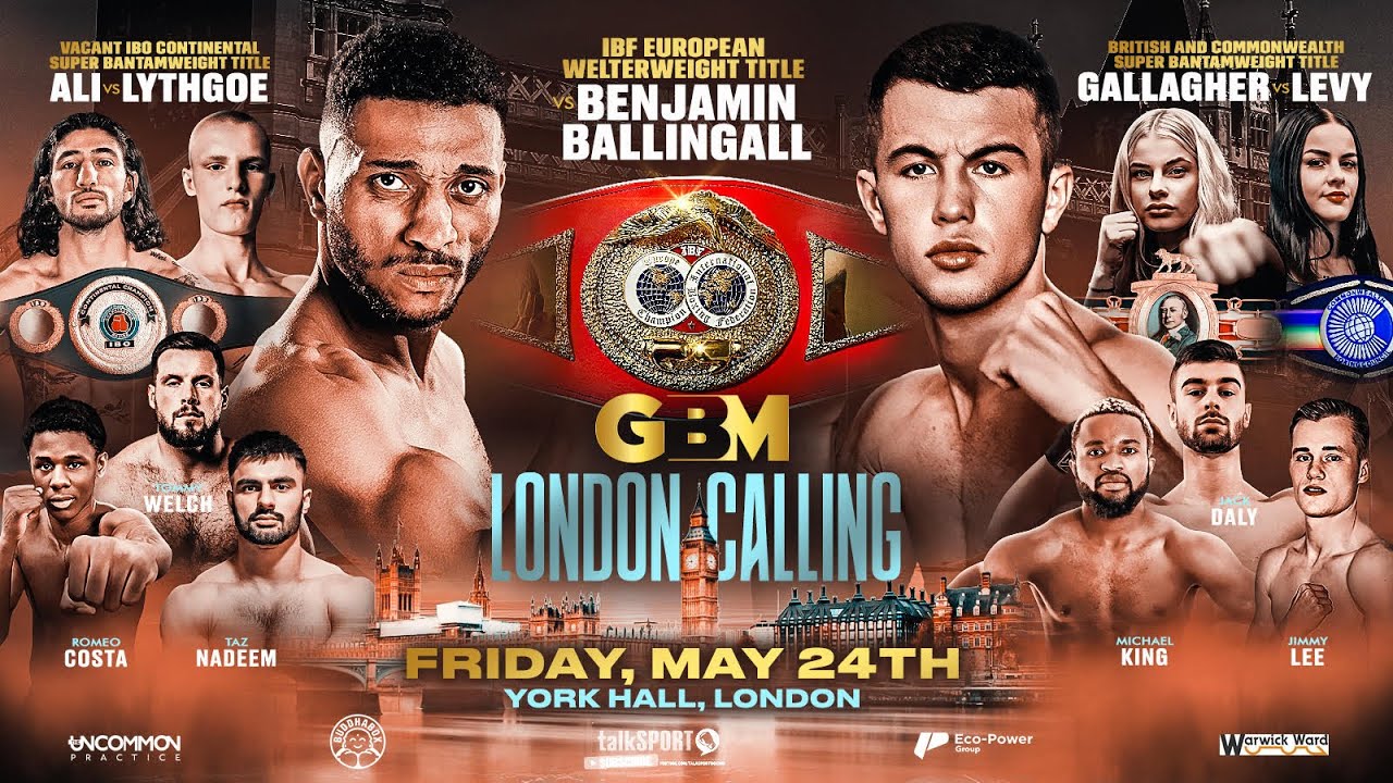 Benjamin vs Ballingall | LIVE & Exclusive | London Calling | GBM Boxing ...
