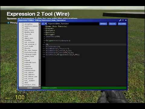 Expression 2 Basic Holo Tutorial - YouTube