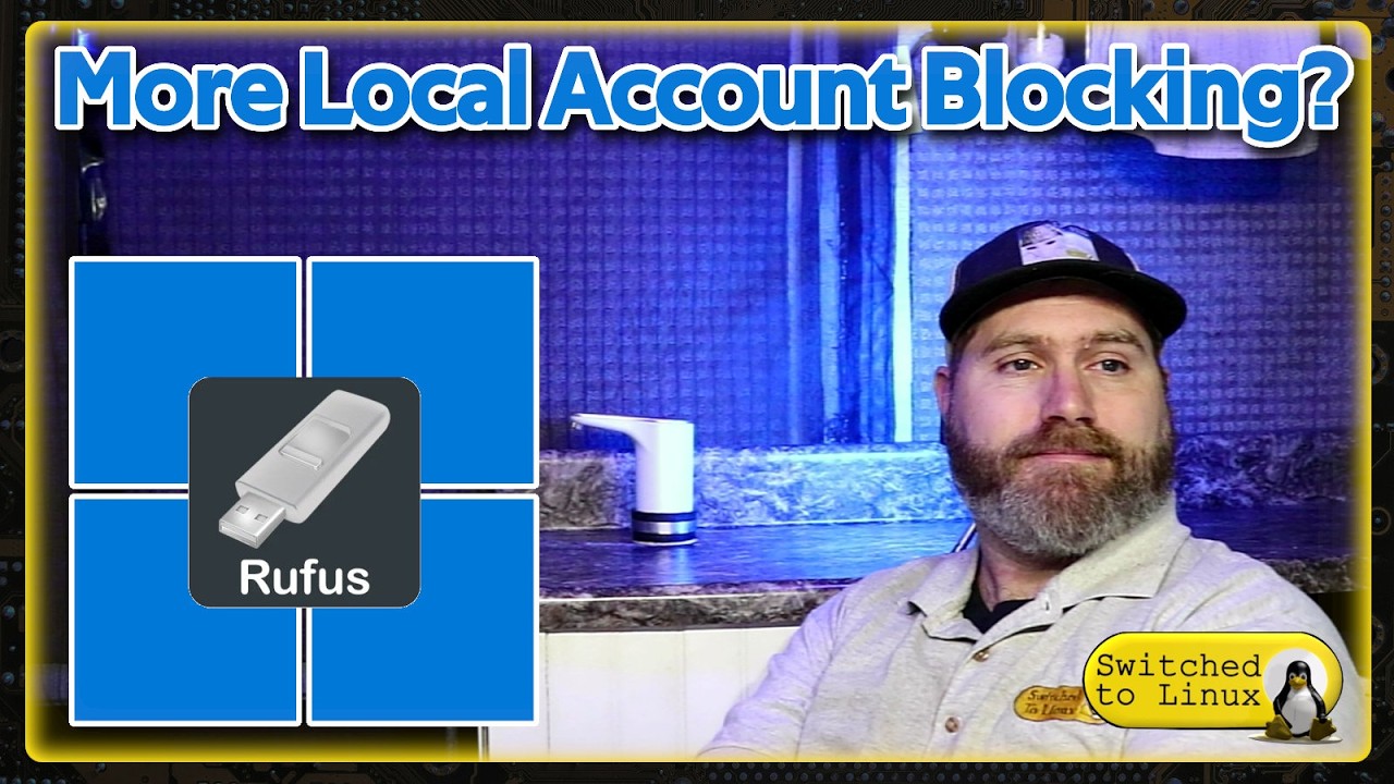 Windows Now Blocking Rufus Downloads | To Prevent Local Accounts? - YouTube