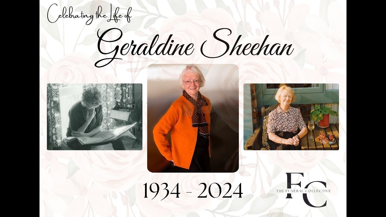 Mrs Geraldine Sheehan - Funeral Service - YouTube