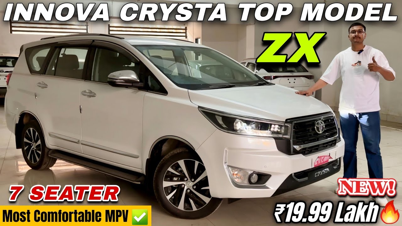 2025 New Toyota Innova Crysta ZX 7 Str Detailed Review | Innova Crysta ...