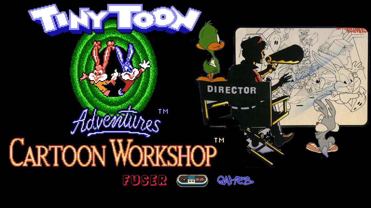 Tiny Toon Adventures: Cartoon Workshop 0:12.467 (NES 1992) Speedrun ...