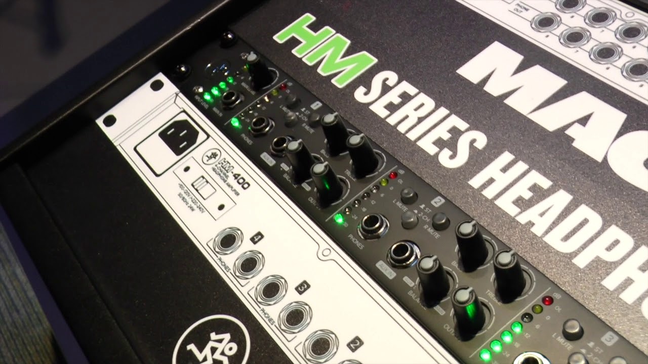 HM Series Headphone Amplifiers Demo at NAMM 2018 - YouTube