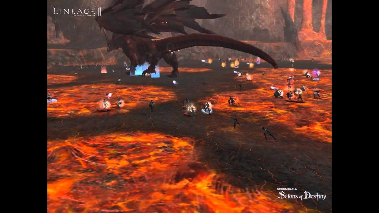 L2 Dex Valakas 1st Server Raid - YouTube