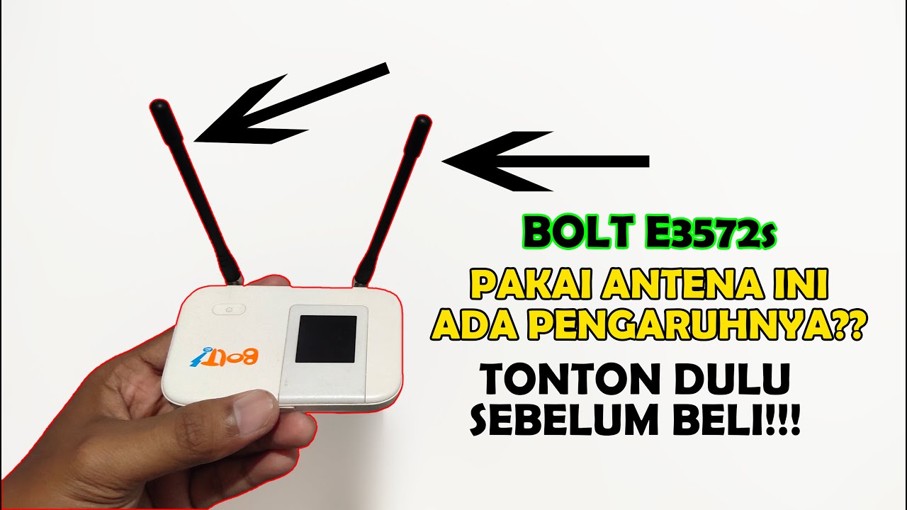 MODEM MIFI BOLT E5372s TAMBAH ANTENA TS9 APAKAH ADA PENGARUHNYA? CEK ...