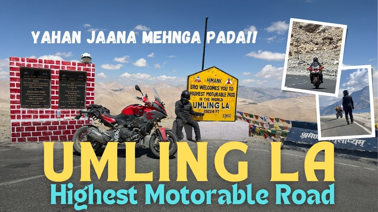 #Watch before you go I Umlingla Pass #World #highest #Motorable Road ...