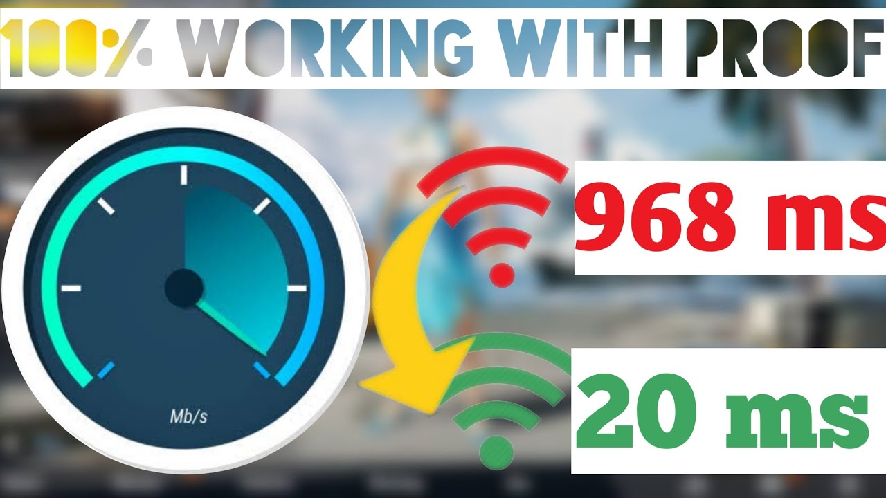 Reduce Ping in PUBG Mobile 100% Working| Pubg mobile lag fix | Fix high ...