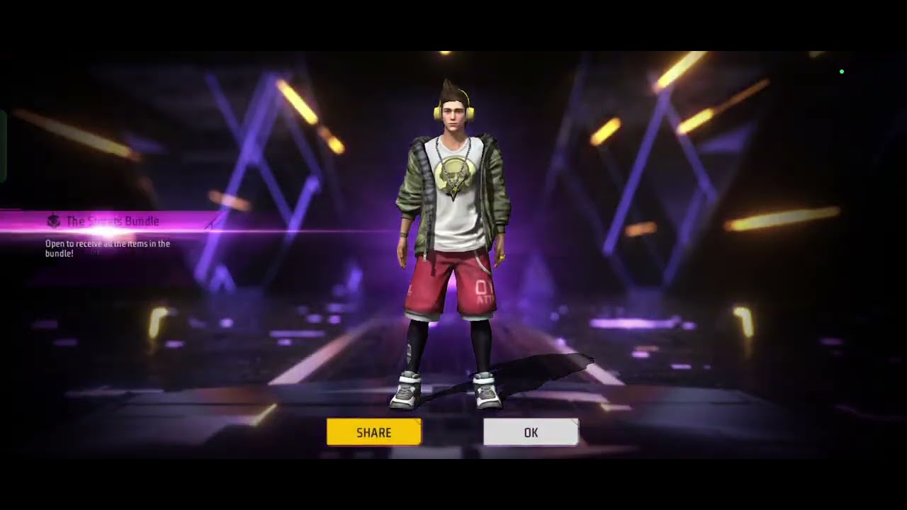 STREETS RING EVENT FREE FIRE | BREAKDANCER BUNDLE RETURN SPIN | FF NEW ...