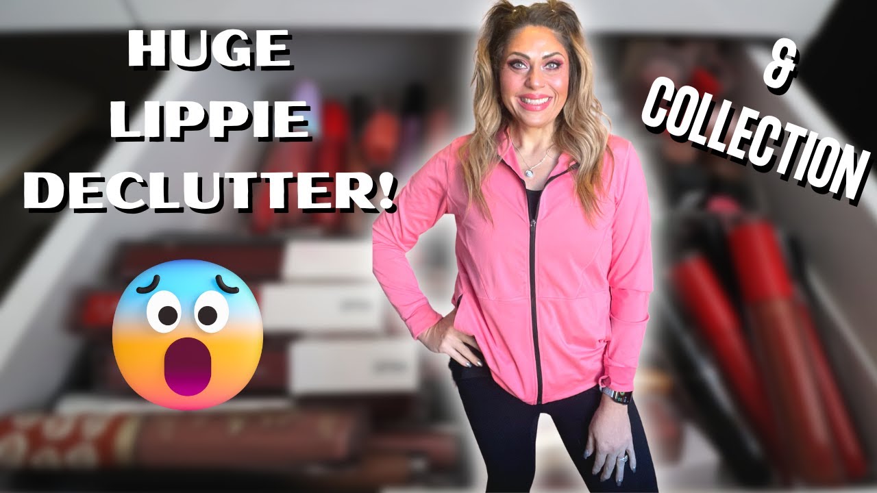 MASSIVE LIPPIE COLLECTION & DECLUTTER!! OVER 175 LIPPIES! - YouTube