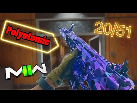 Mw2 polyatomic camo guide 20/51 (TAQ-M) marksman rifle - YouTube