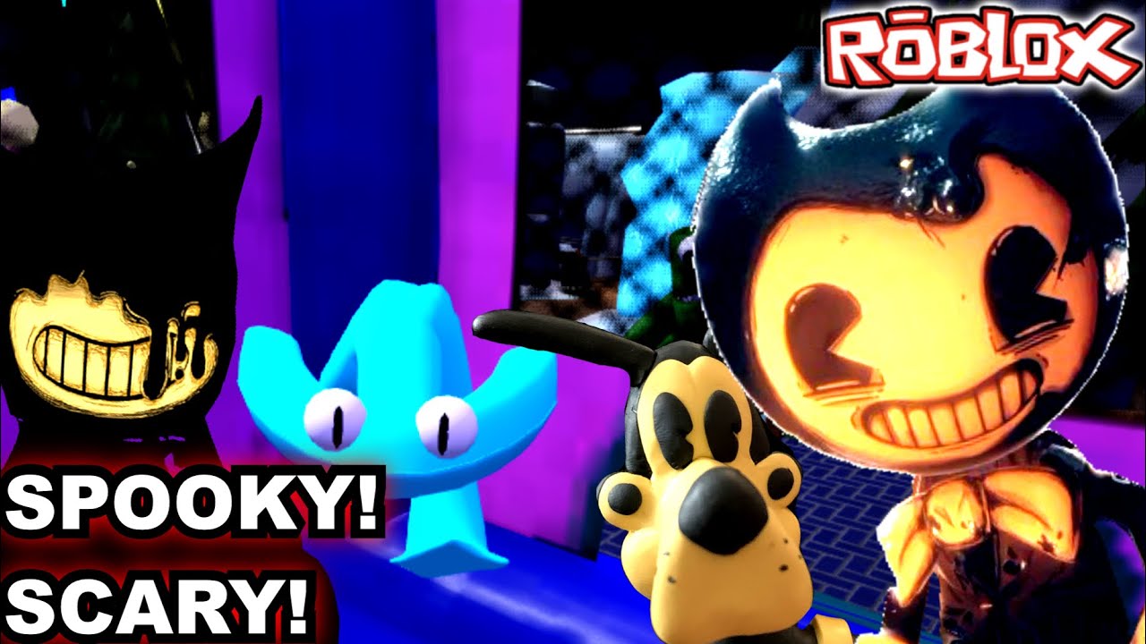 BENDY'S SPOOKY SCARY GAMES! (BATIM Roblox) - YouTube