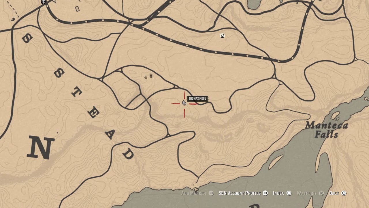 Red Dead Online Hennigans Stead Treasure location 2 - YouTube