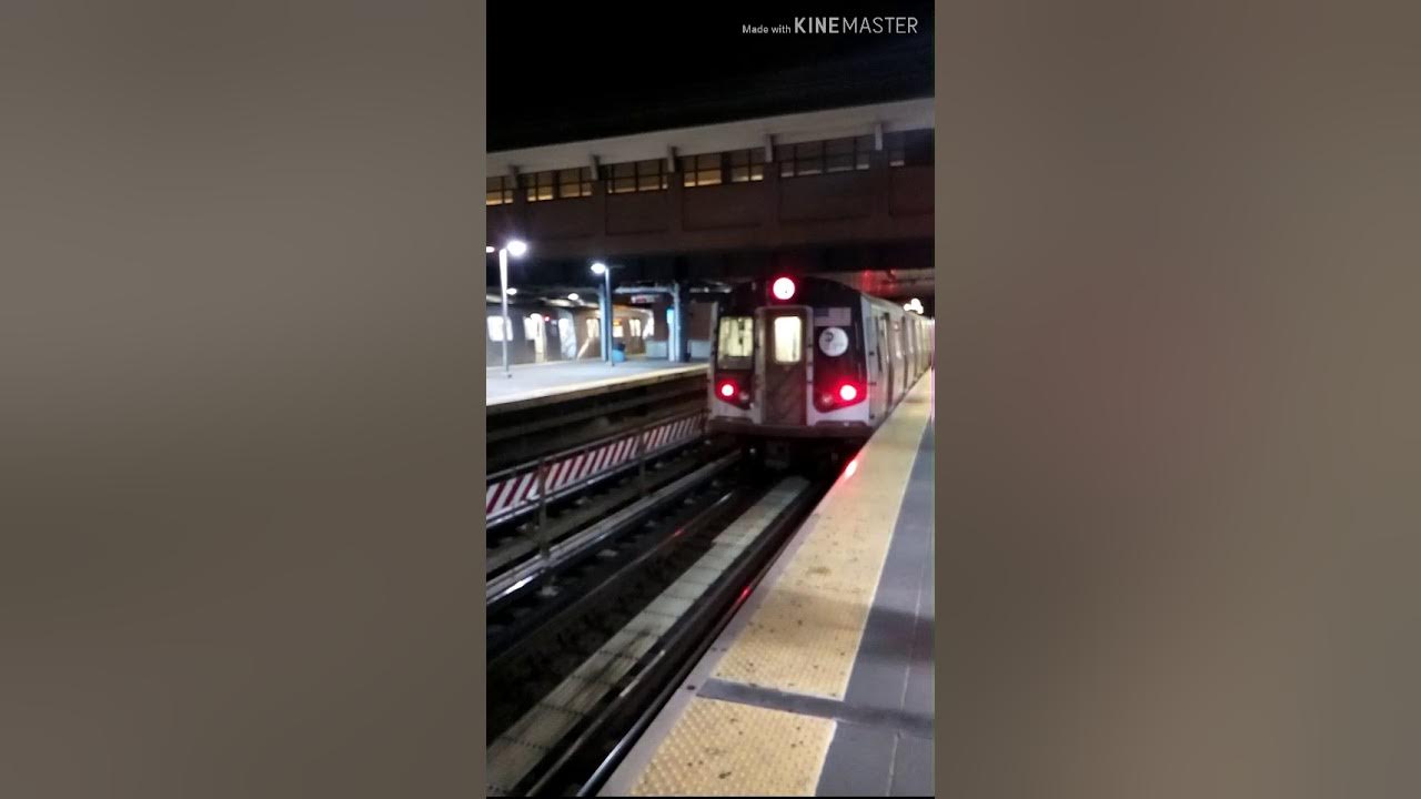 R46 R160A R68A R68 R160B R F N Q D Shuttle trains ralfanning action - YouTube