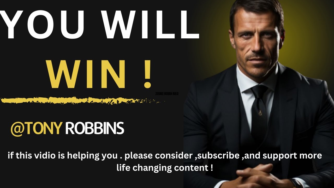 YOU WILL WIN | TONY ROBBINS - YouTube