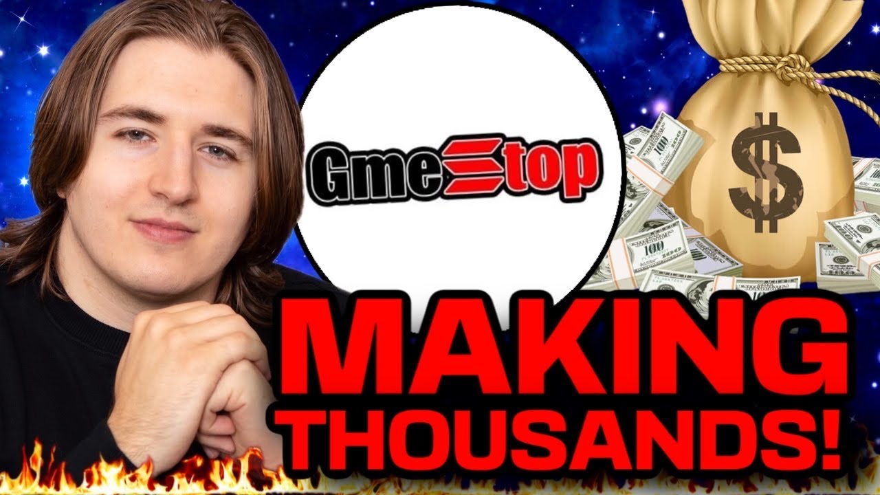 Making Thousands with Gamestop Stock - GME MEME COIN! - YouTube