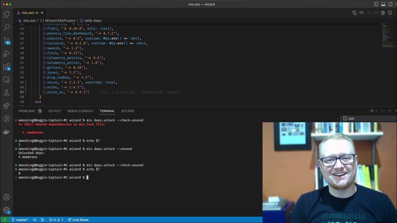 Checking for Unused Dependencies in Elixir - YouTube
