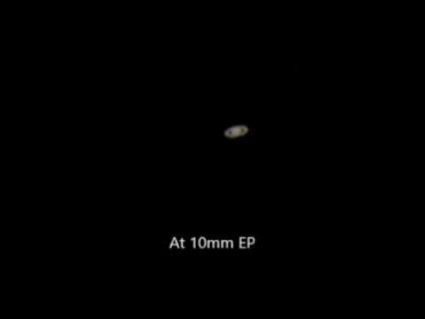 Celestron Astromaster 130 EQ - SATURN - YouTube