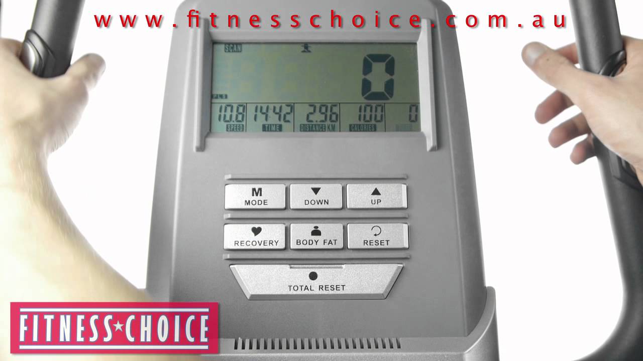 Infiniti PG675 Upright Bike Console Tutorial - Fitness Choice - YouTube
