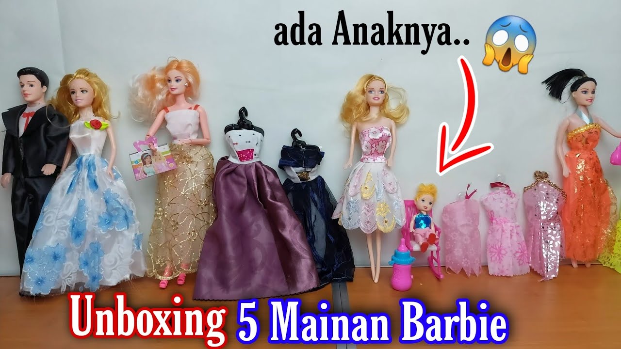 Barbie Girl Toys Barbie Doll Unboxing - YouTube
