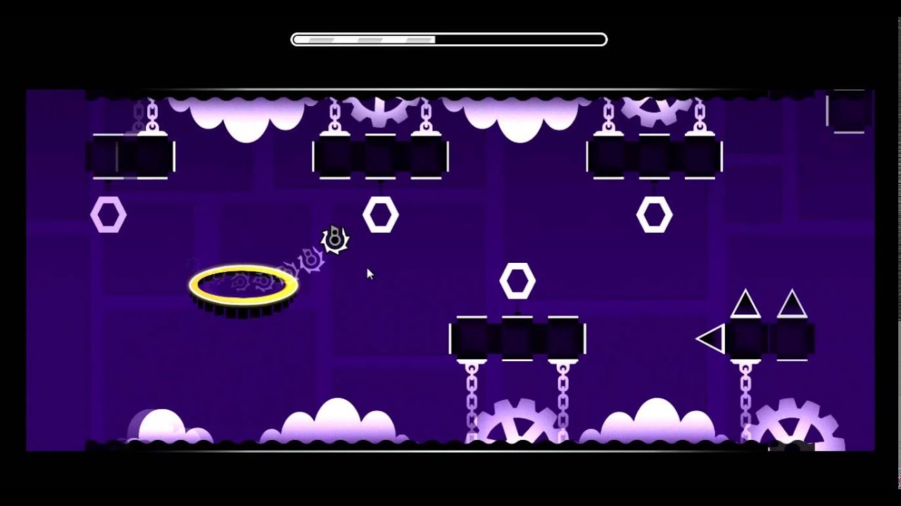 Geometry Dash - Level 11 : Clutterfunk - YouTube