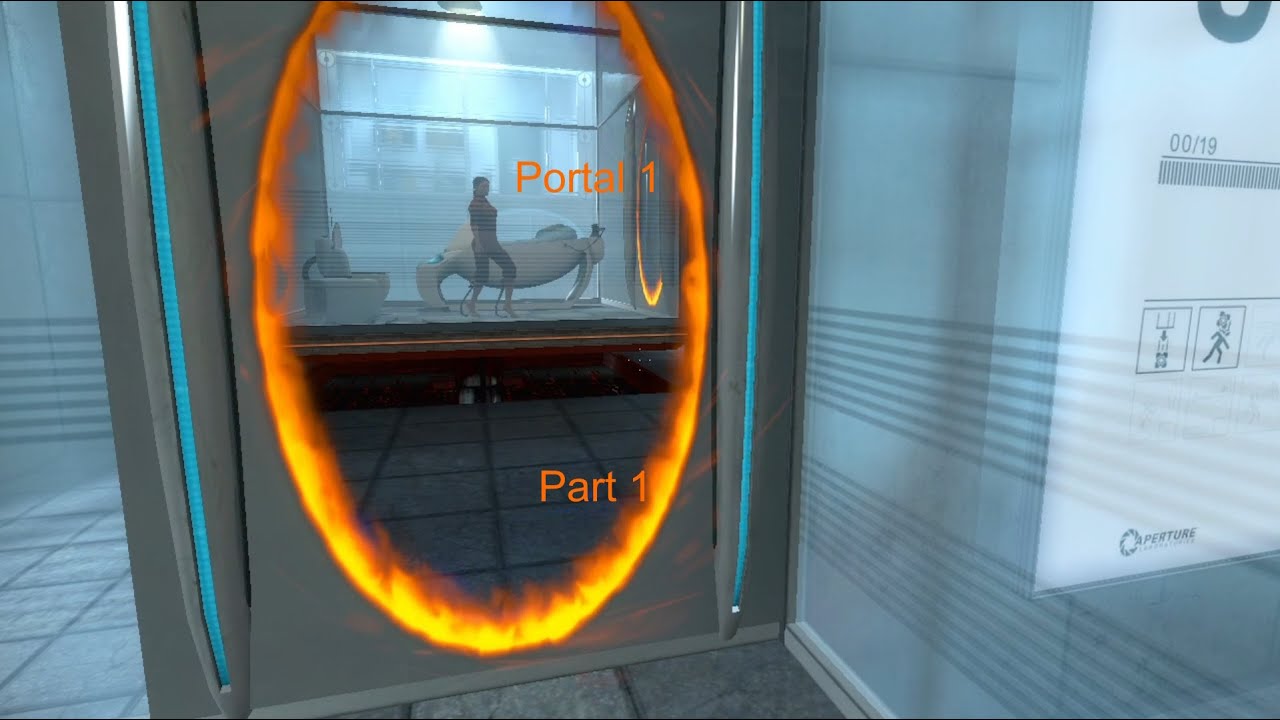 Portal 1 playthrough Part 1 - Where are all the people? - YouTube
