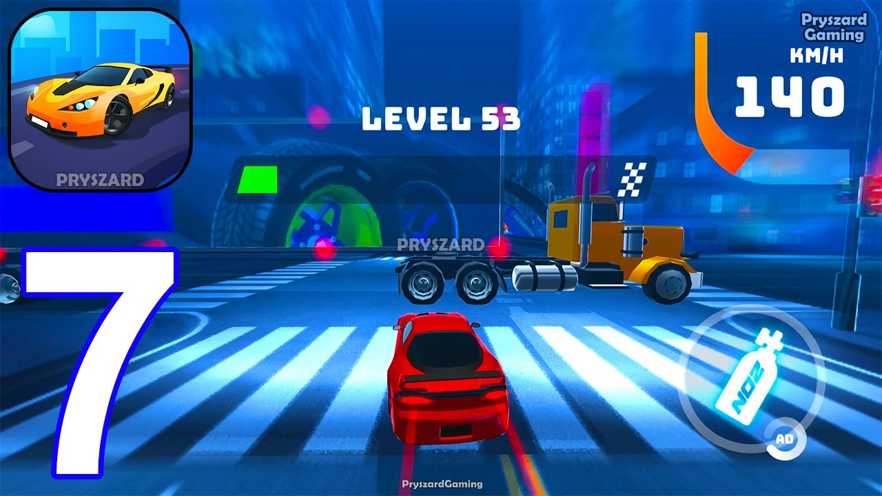 Race Master 3D Car Racing - Gameplay Walkthrough Part 7 Level 43-53 Car ...