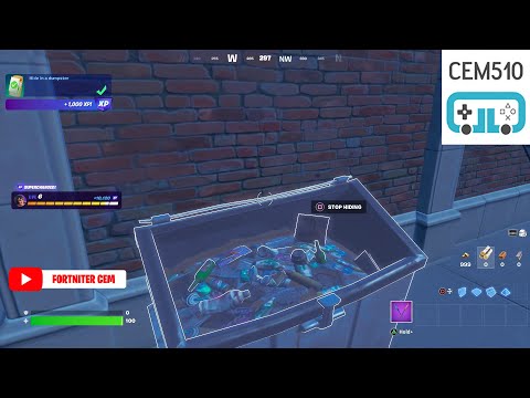 Hide in a dumpster Fortnite Daily Quests (Fortnite Chapter 3 Season 3 ...