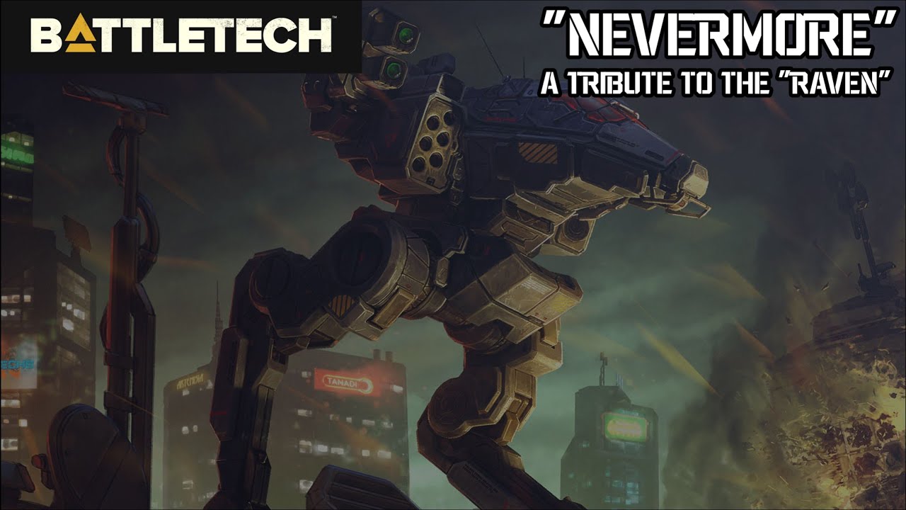"Nevermore" | A Tribute to the "Raven" from BattleTech - YouTube