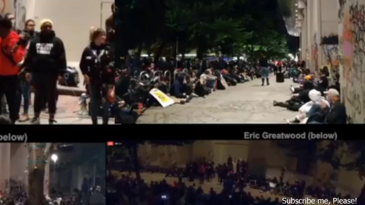 Live: Portland Protests day 41 Live from The Portland Justice Center ...