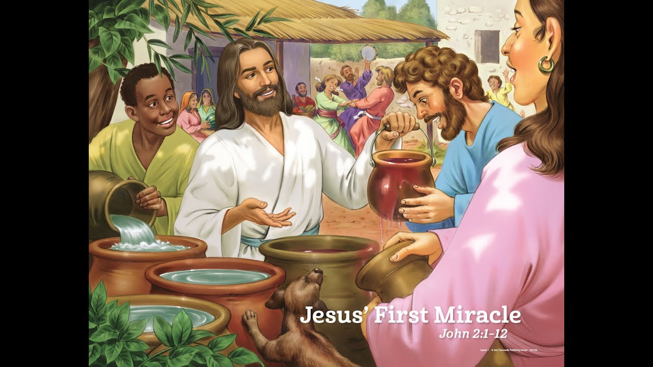 पानी को दाखरस में बदलना || Jesus 1st miracle || Jesus Turns Water into ...